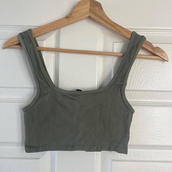 Zara | Tops | Zara Ribbed Crop Tank Top | Poshmark